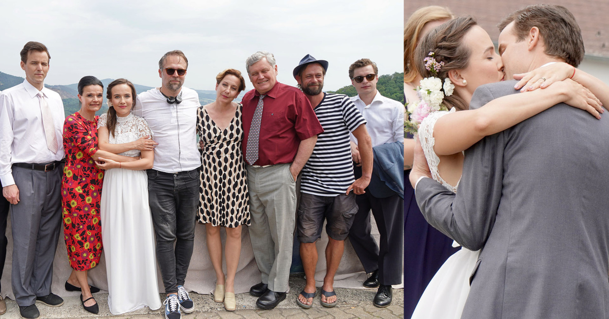 Tereza Ramba se znovu vdávala. Tentokrát byl jejím filmovým manželem ...